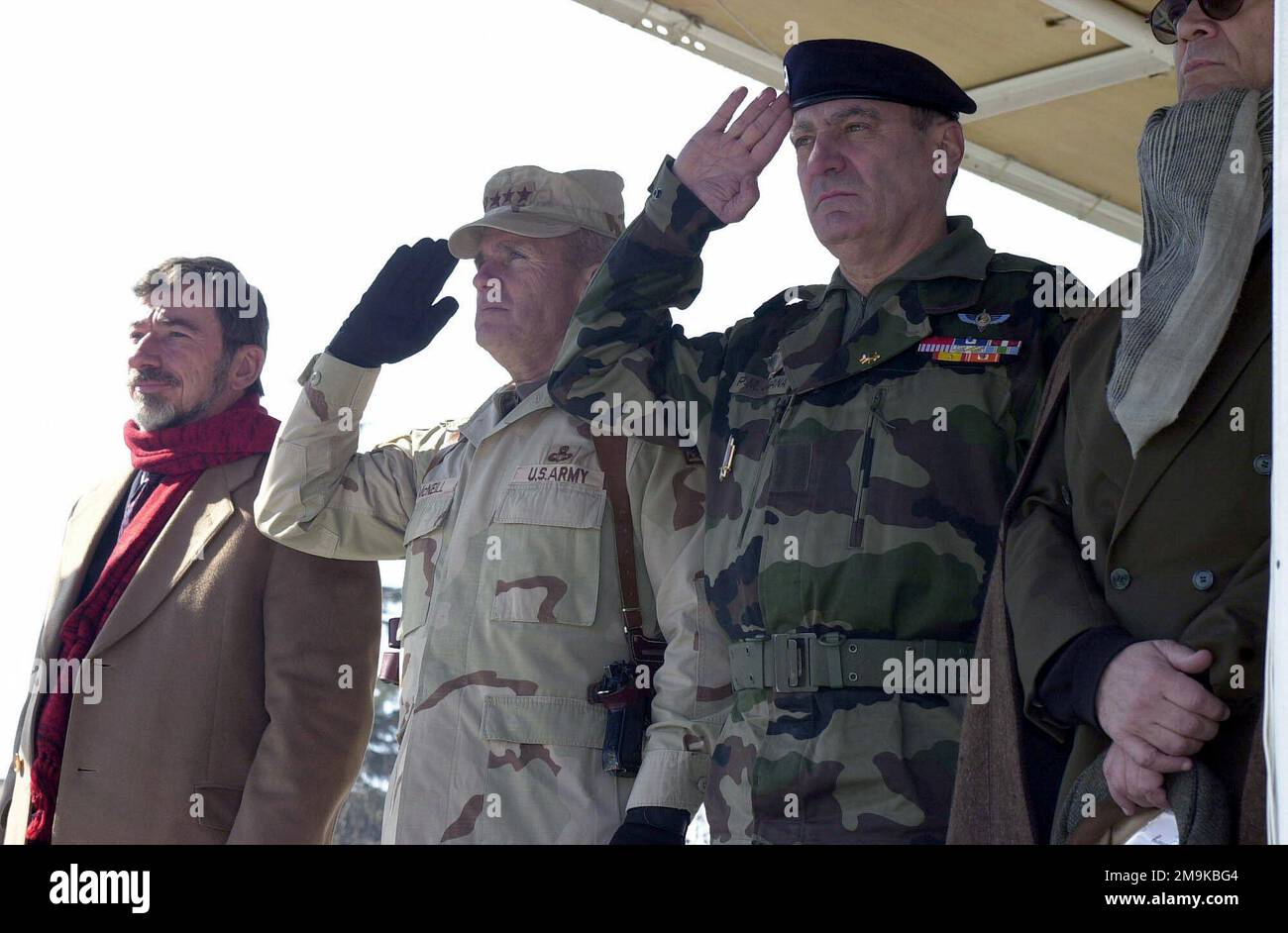 US Army (USA) Lieutenant General (LTGEN) Dan K. McNeill, Commander of ...