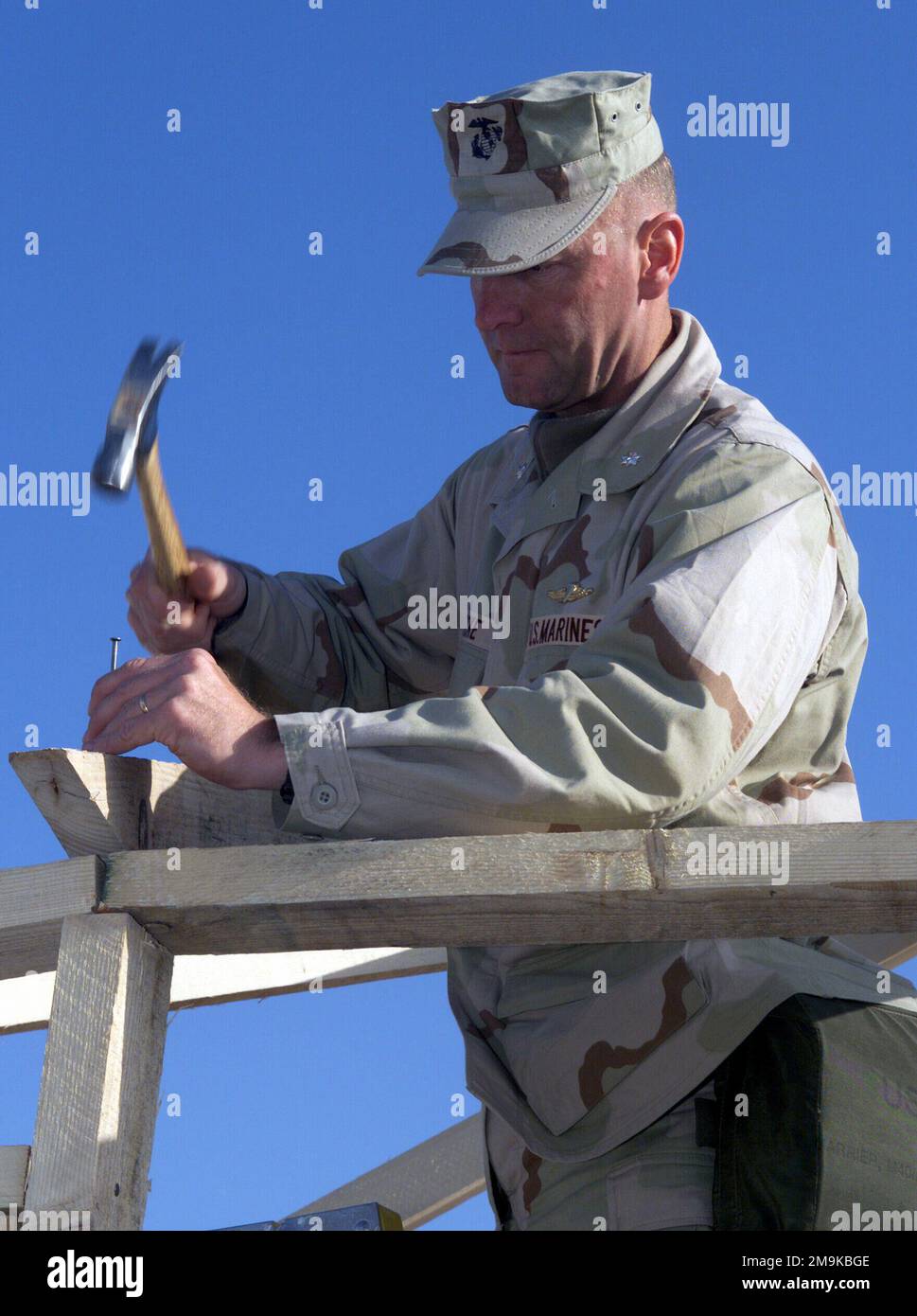 US Marine (USMC) Wing Support Squadron (MWSS) 373rd Commanding Officer ...