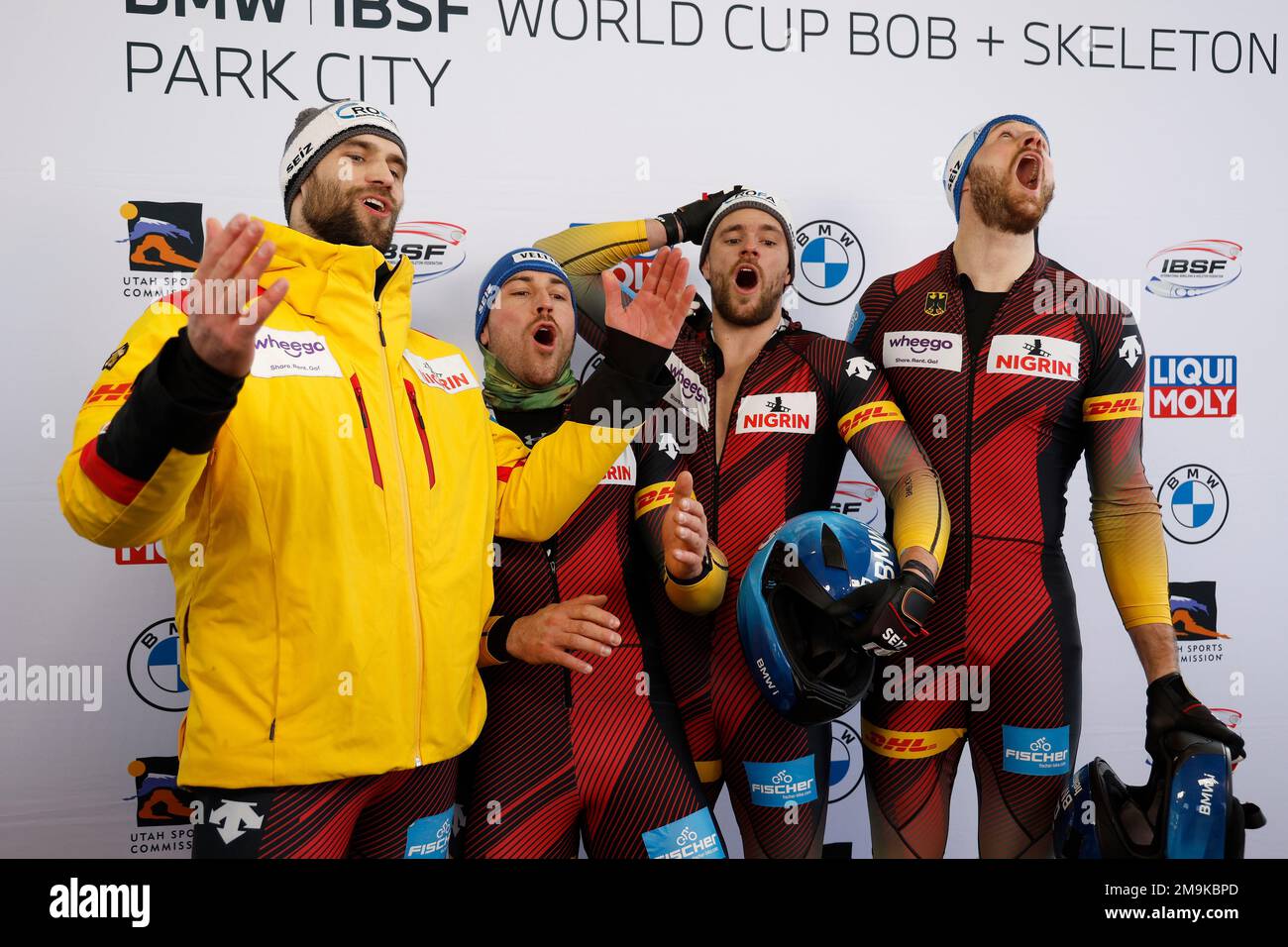 Christoph Hafer, left, Matthias Sommer, Tobias Schneider and Michael ...