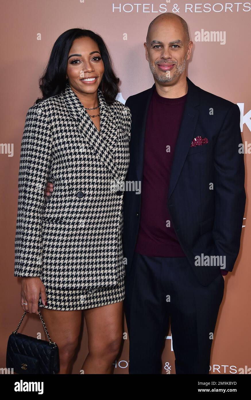 Dionne Harmon, left, and Jesse Collins attend the 2022 Variety ...