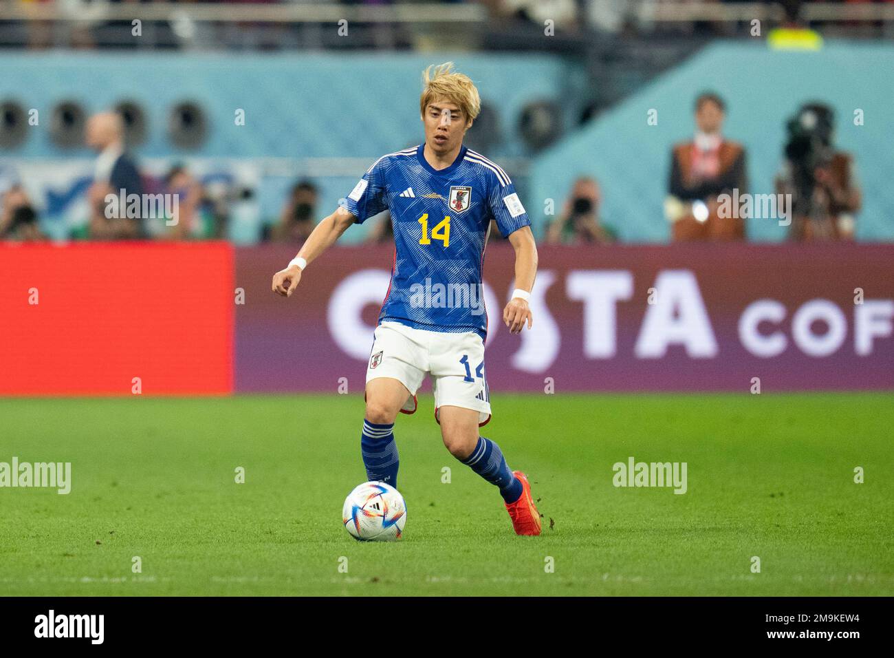Japan's Junya Ito during the World Cup group E soccer match between ...