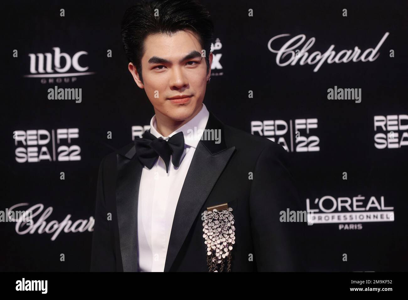 Mike Phakphum poses for photographers upon arrival for the film 'All ...