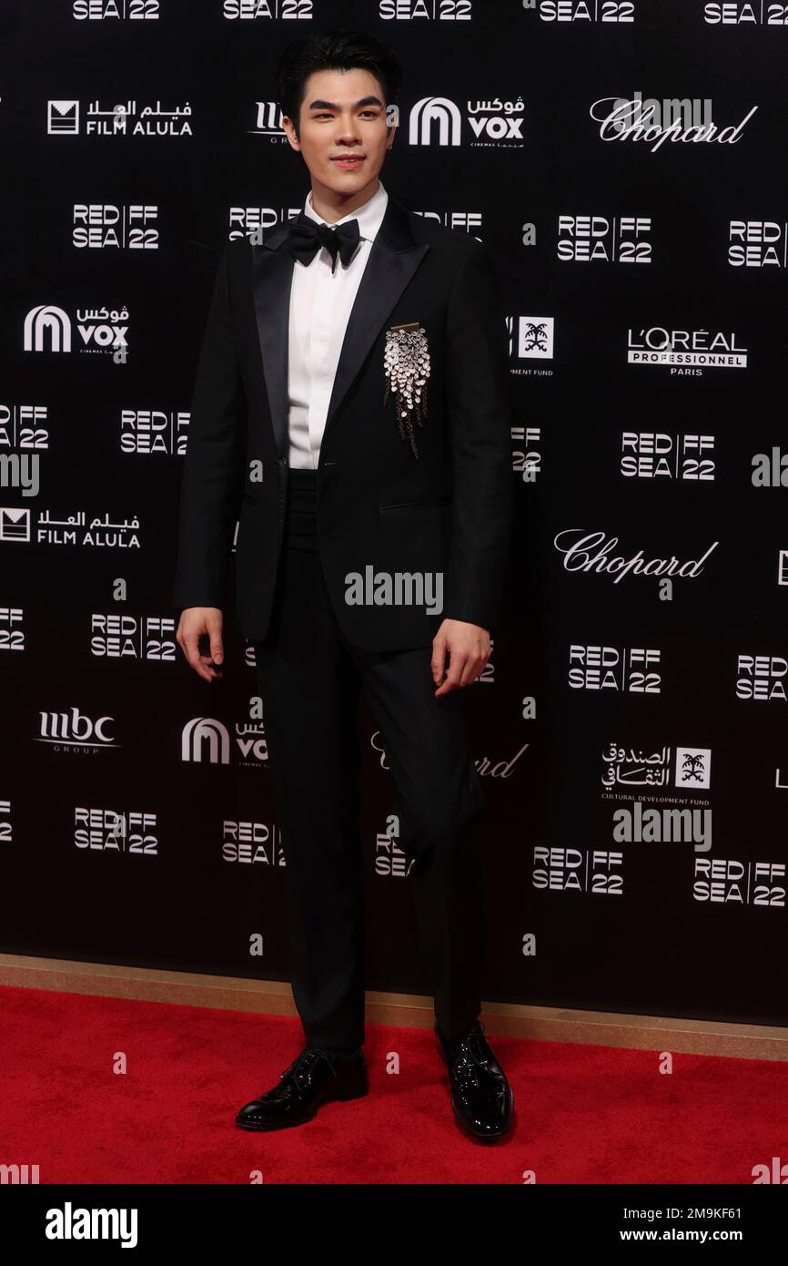 Mike Phakphum poses for photographers upon arrival for the film 'All ...