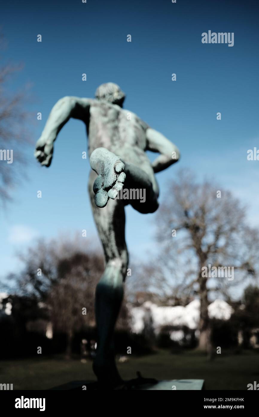 Greek runner sculpture hi-res stock photography and images - Alamy