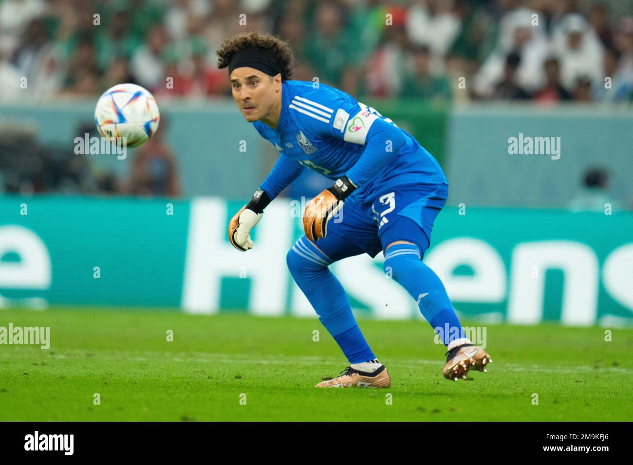 Mexico's goalkeeper Guillermo Ochoa during the World Cup group C soccer ...
