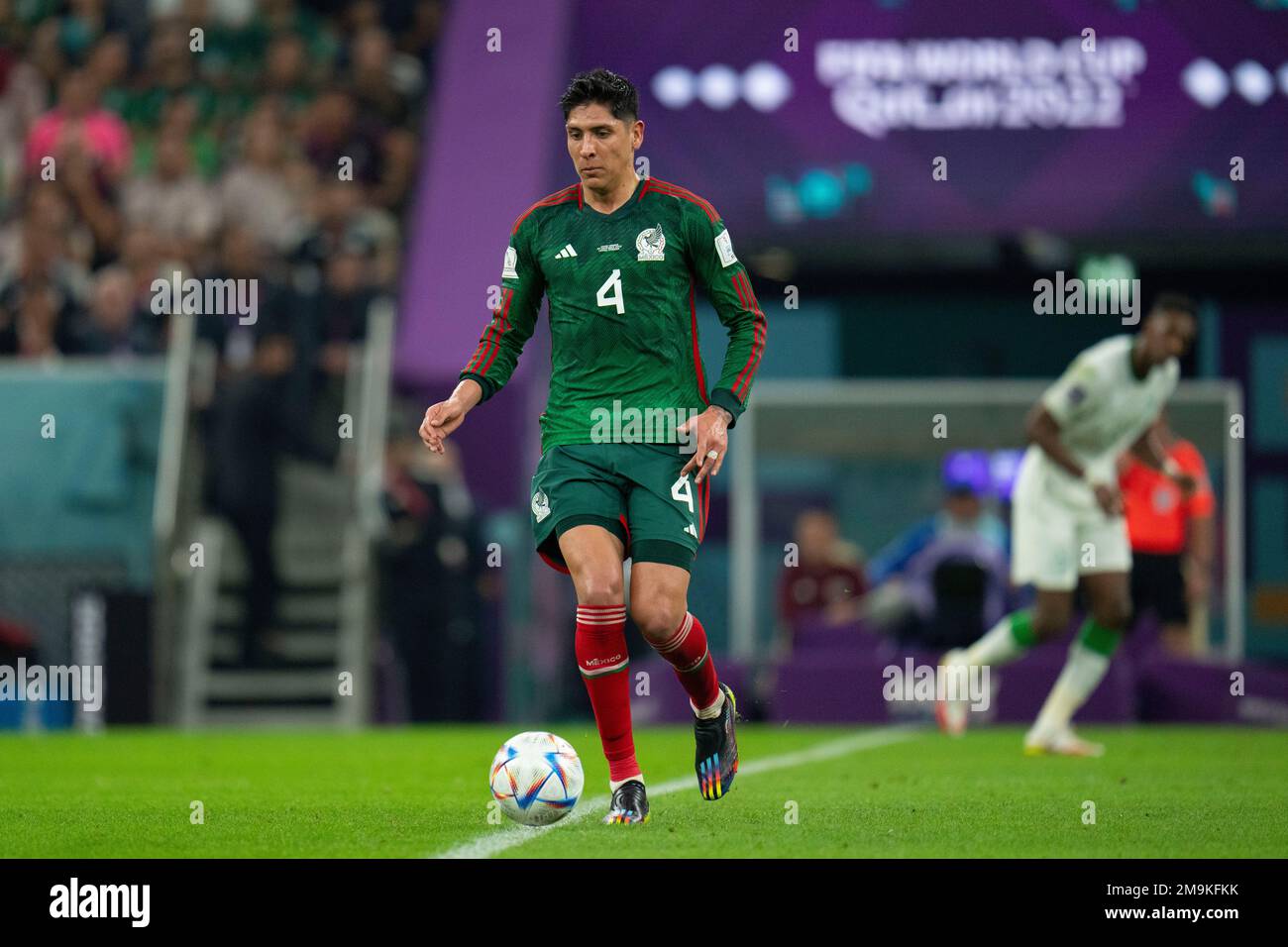 Mexico's Edson Alvarez during the World Cup group C soccer match ...