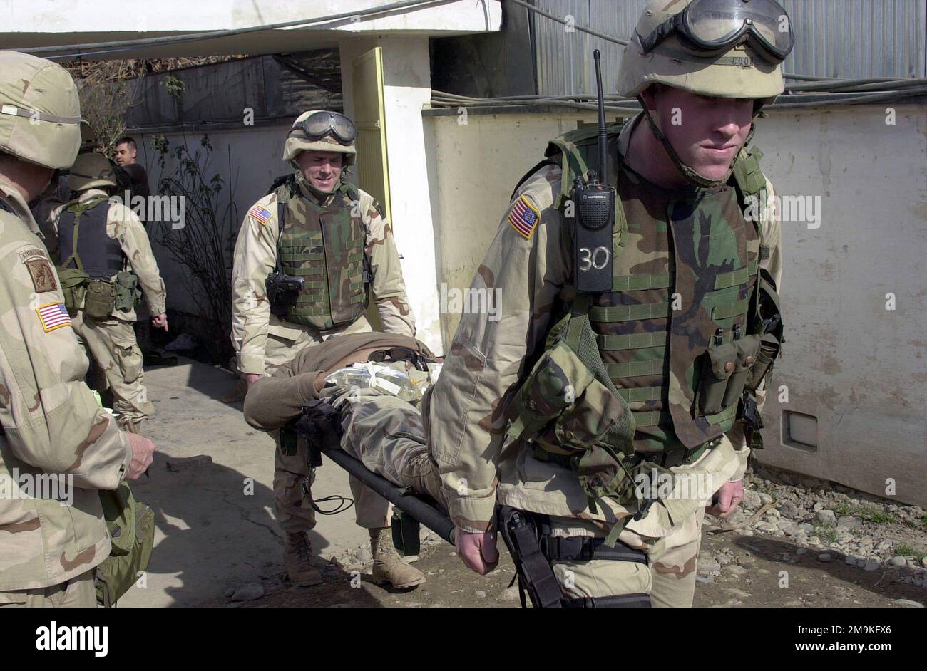 Sergeant (SGT) Cook, right, of the 772nd Military Police Company (MPC ...