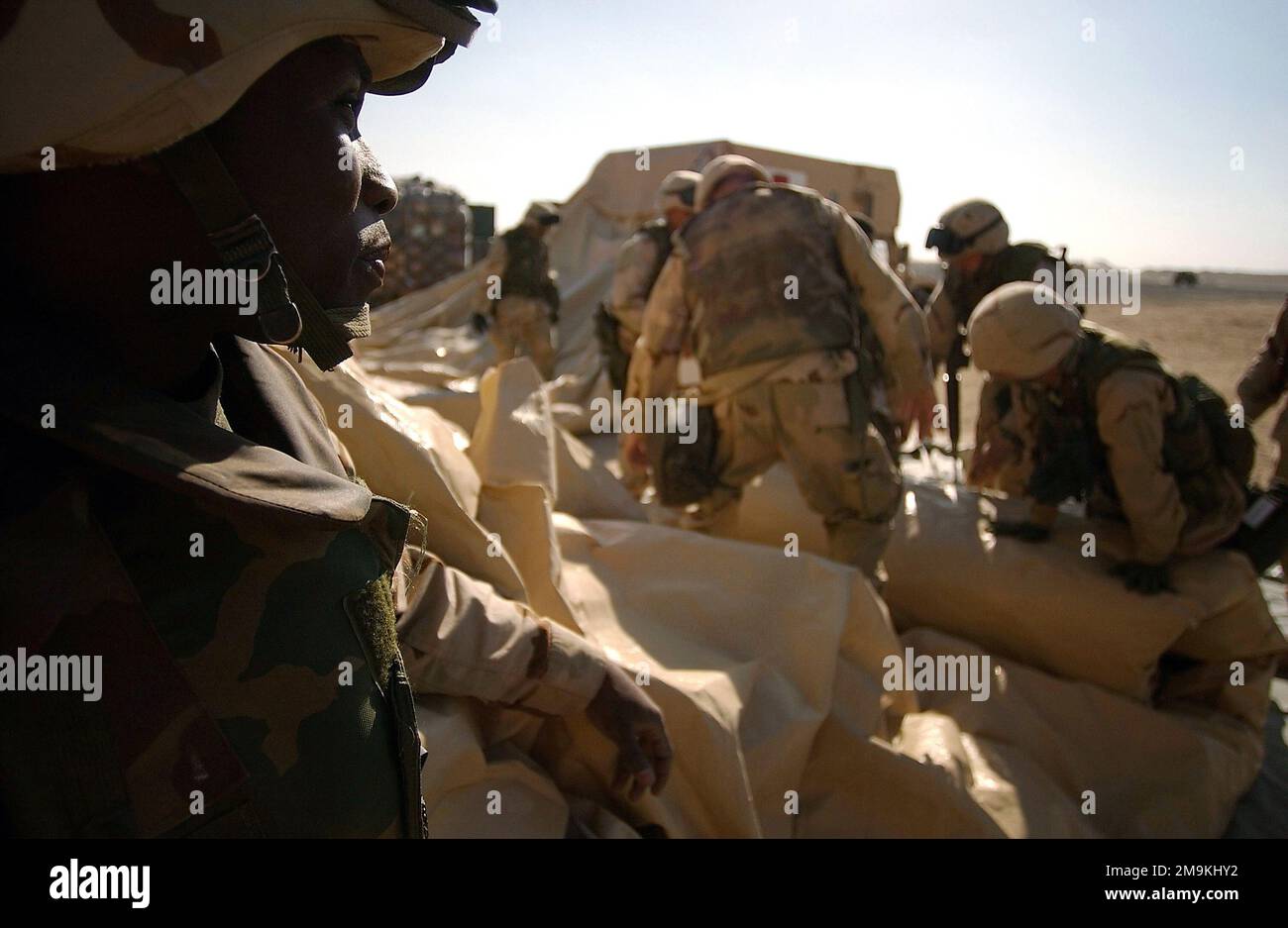 US Navy (USN) Hospital Corpsman Second Class (HM2) Daniel Smith ...