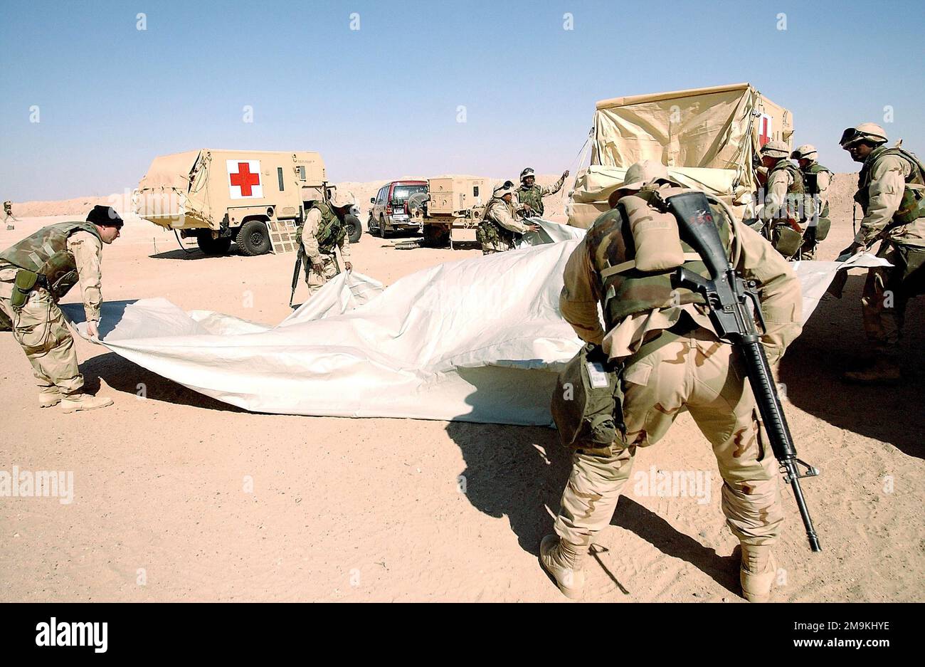 US Navy (USN) Hospital Corpsman Second Class (HM2) Daniel Smith ...