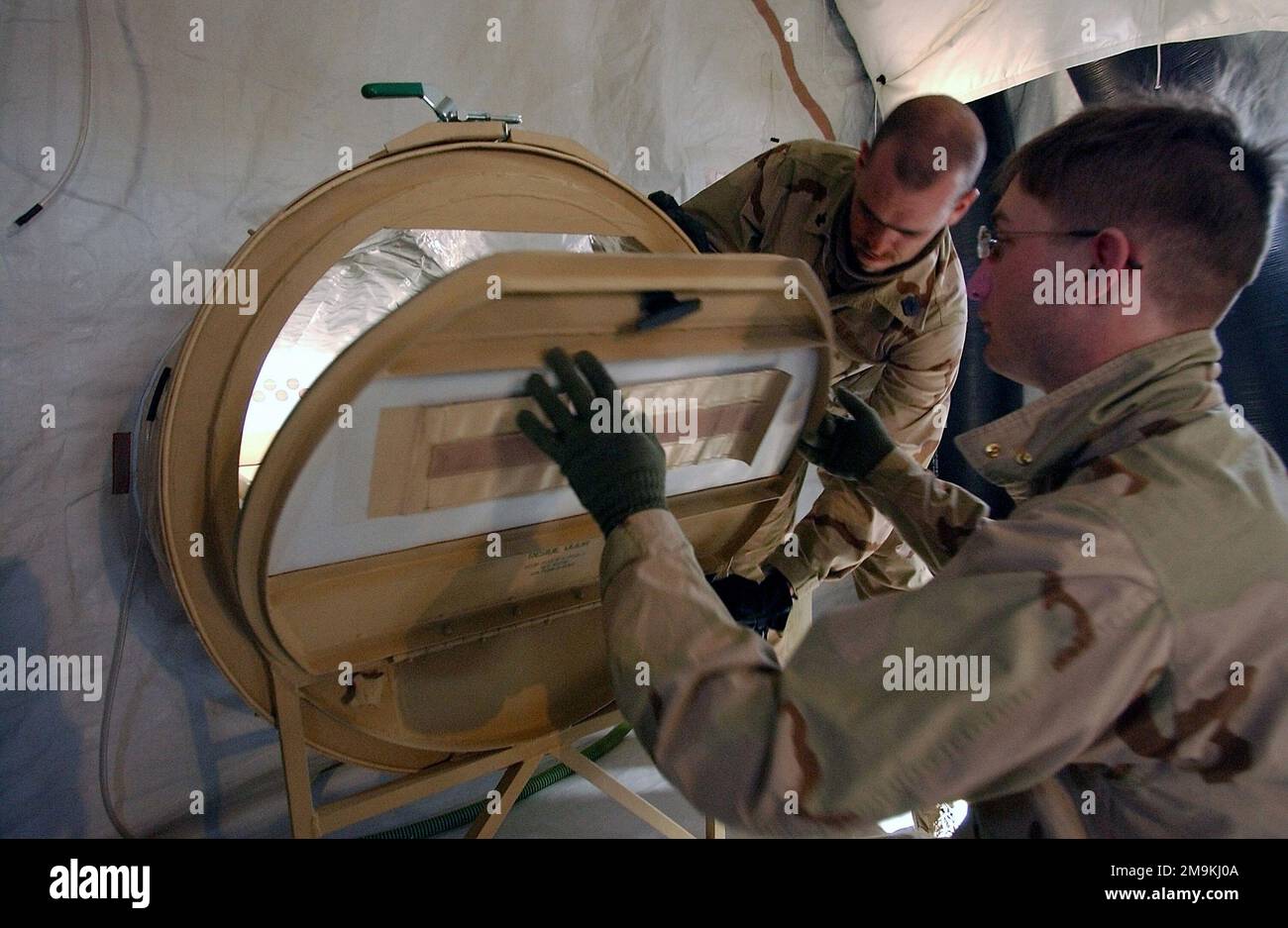 US Navy (USN) Hospital Corpsman Second Class (HM2) Johnathan Bradford ...