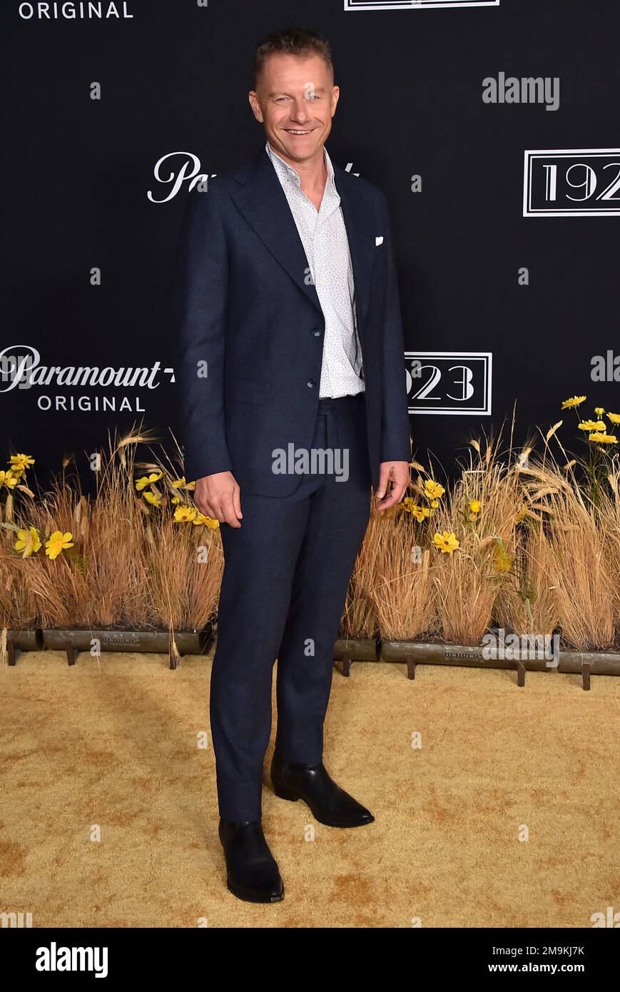 James Badge Dale arrives at the Los Angeles premiere of "1923," Friday ...