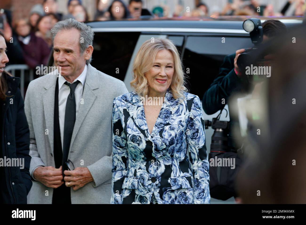 Actress Catherine O'Hara and her husband Bo Welch arrive for the second ...