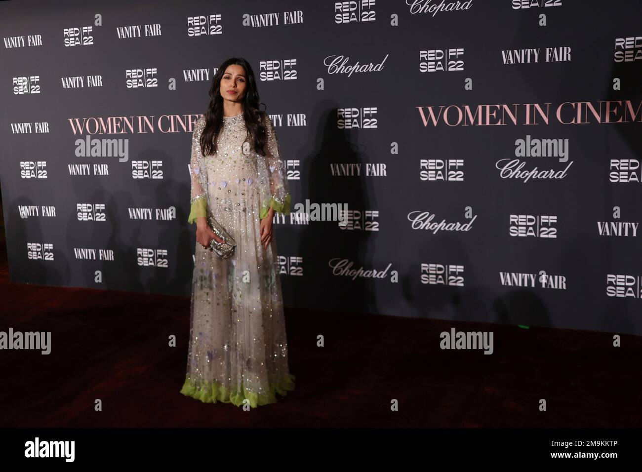 Freida Pinto poses for photographers upon arrival at the Women in ...