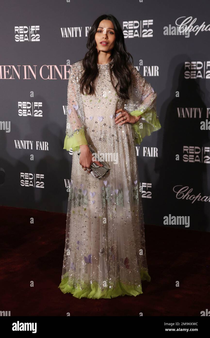 Freida Pinto poses for photographers upon arrival at the Women in ...