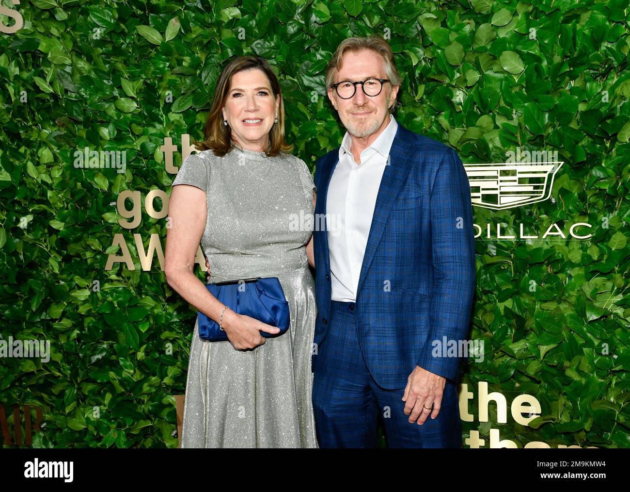 Don Katz, right, and wife Leslie Larson attend the Gotham Independent ...