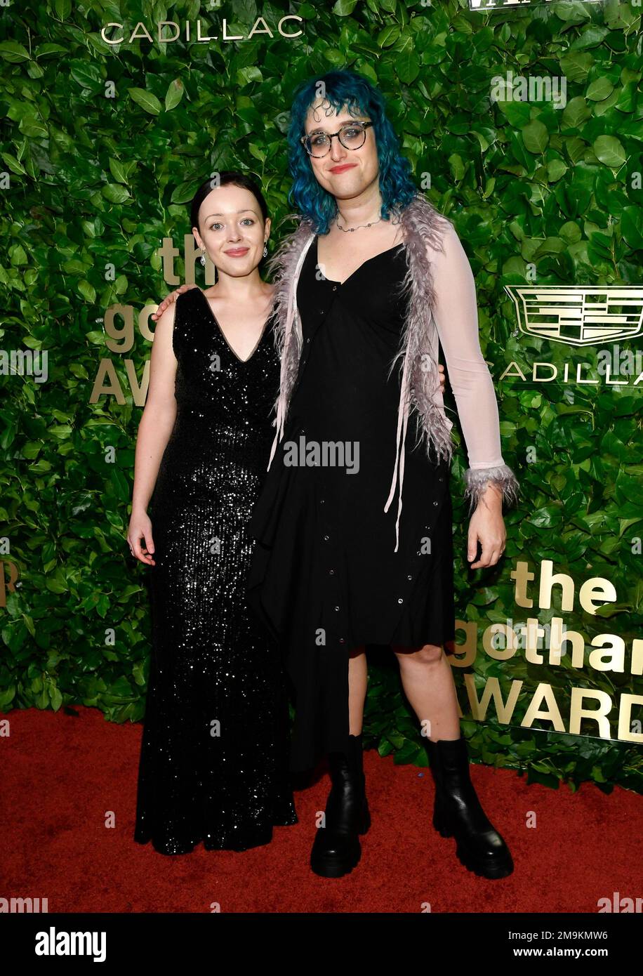 Anna Cobb, left, and Jane Schoenbrun attend the Gotham Independent Film ...