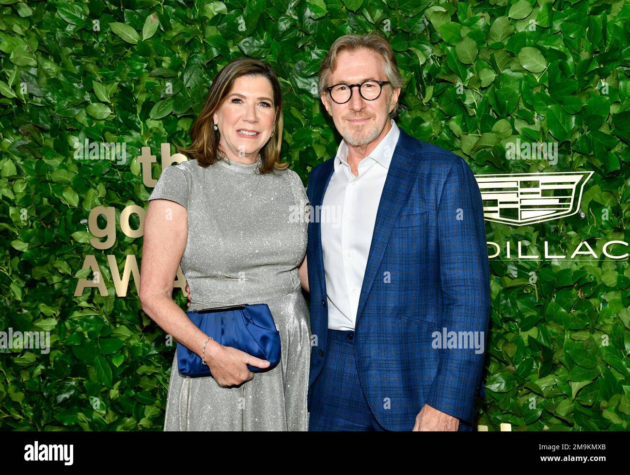 Don Katz, right, and wife Leslie Larson attend the Gotham Independent ...