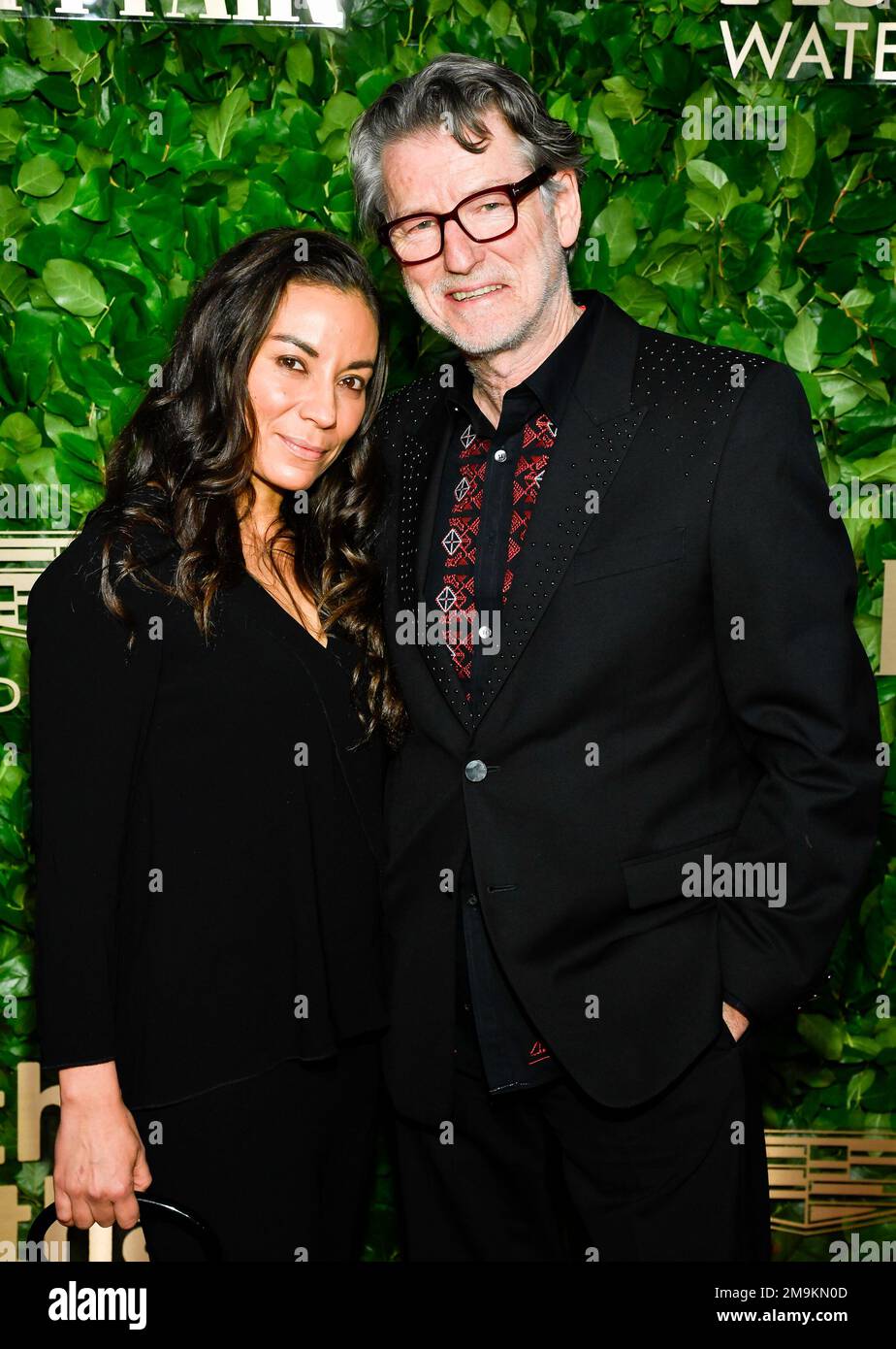 Derik Murray, right, and Celia Chancy attend the Gotham Independent ...