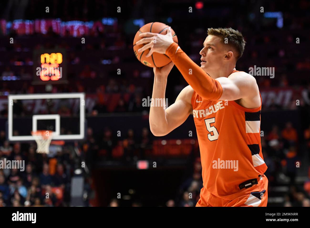 Syracuse's Justin Taylor (5) shoots during the second half of an NCAA ...