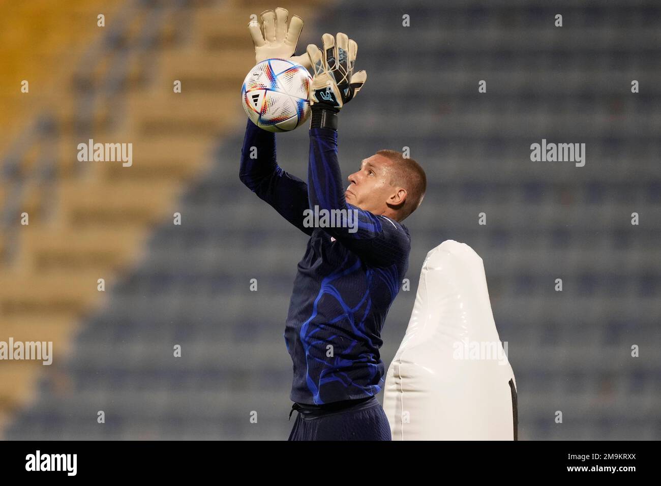 Goalkeeper Ethan Horvath of the United States catches a ball during a ...