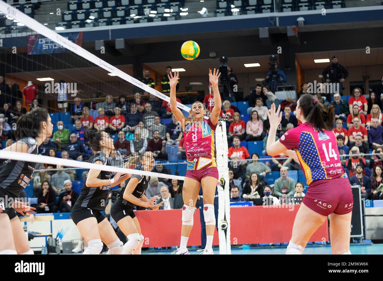 Alessia Orro (Vero Volley Milano) in action Stock Photo - Alamy