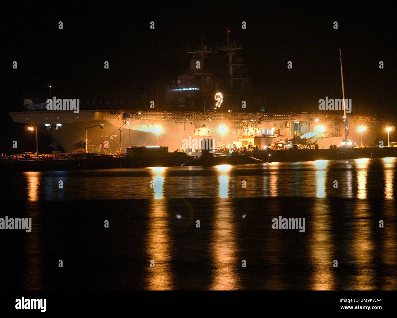 A port side view of the US Navy (USN) WASP CLASS: Amphibious Assault ...