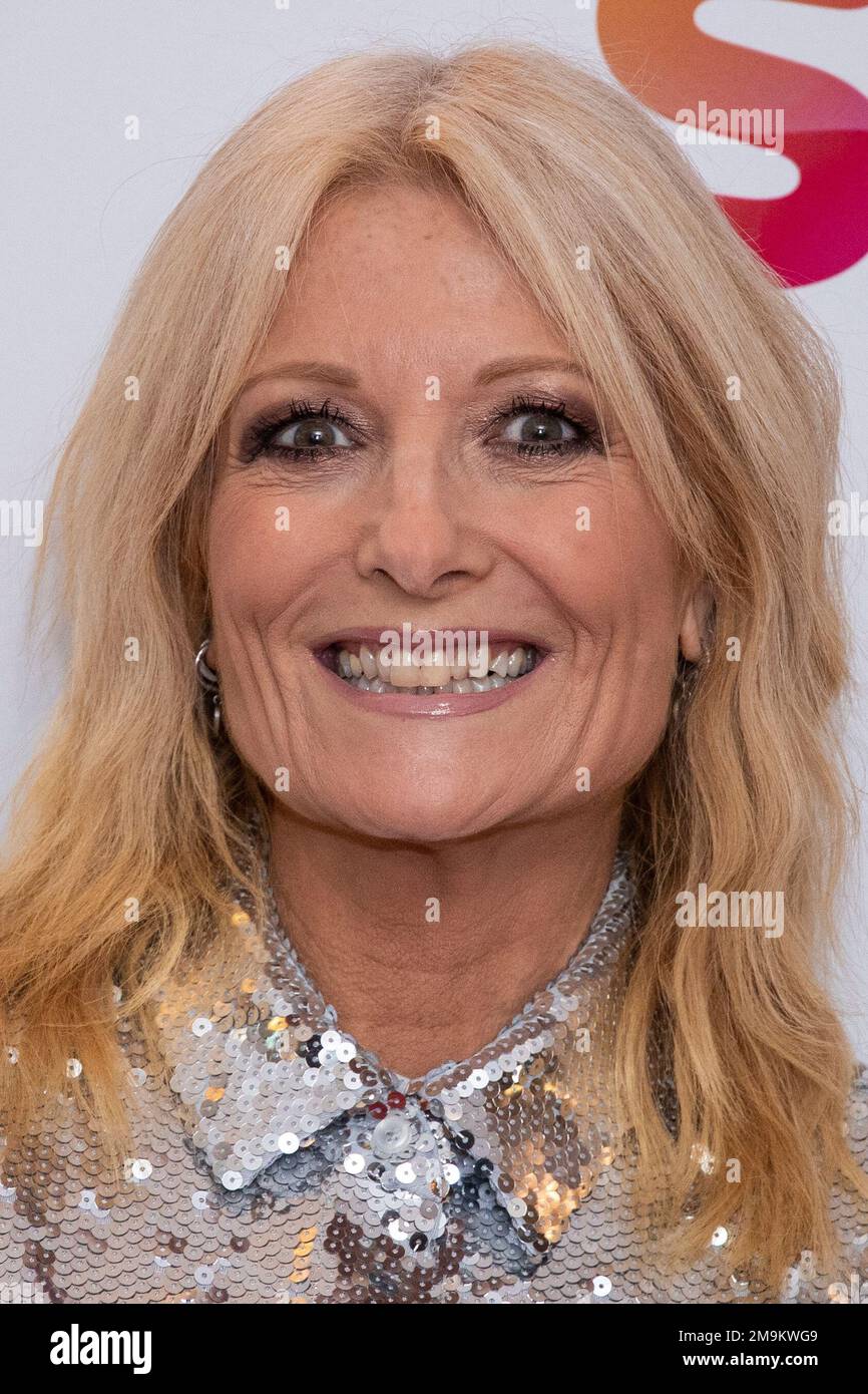 Gaby Roslin poses for photographers upon arrival for the Britain Women ...