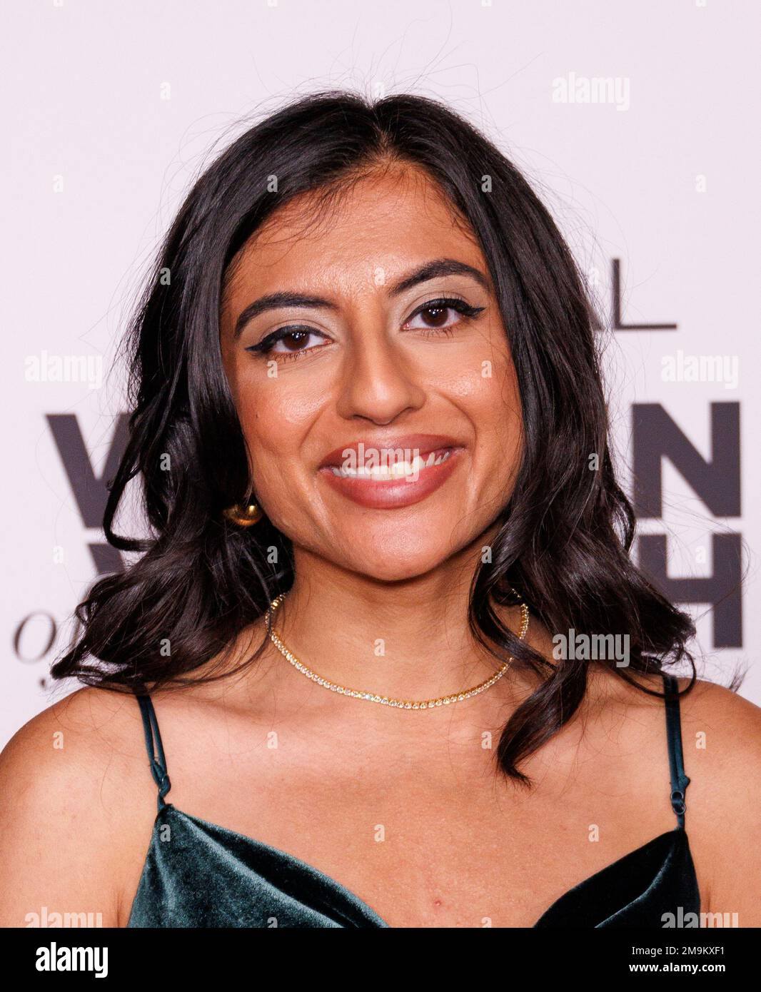 Honoree Rina Madhani arrives at the 2022 L'Oreal Paris Women of Worth event on Thursday, Dec. 1 ...