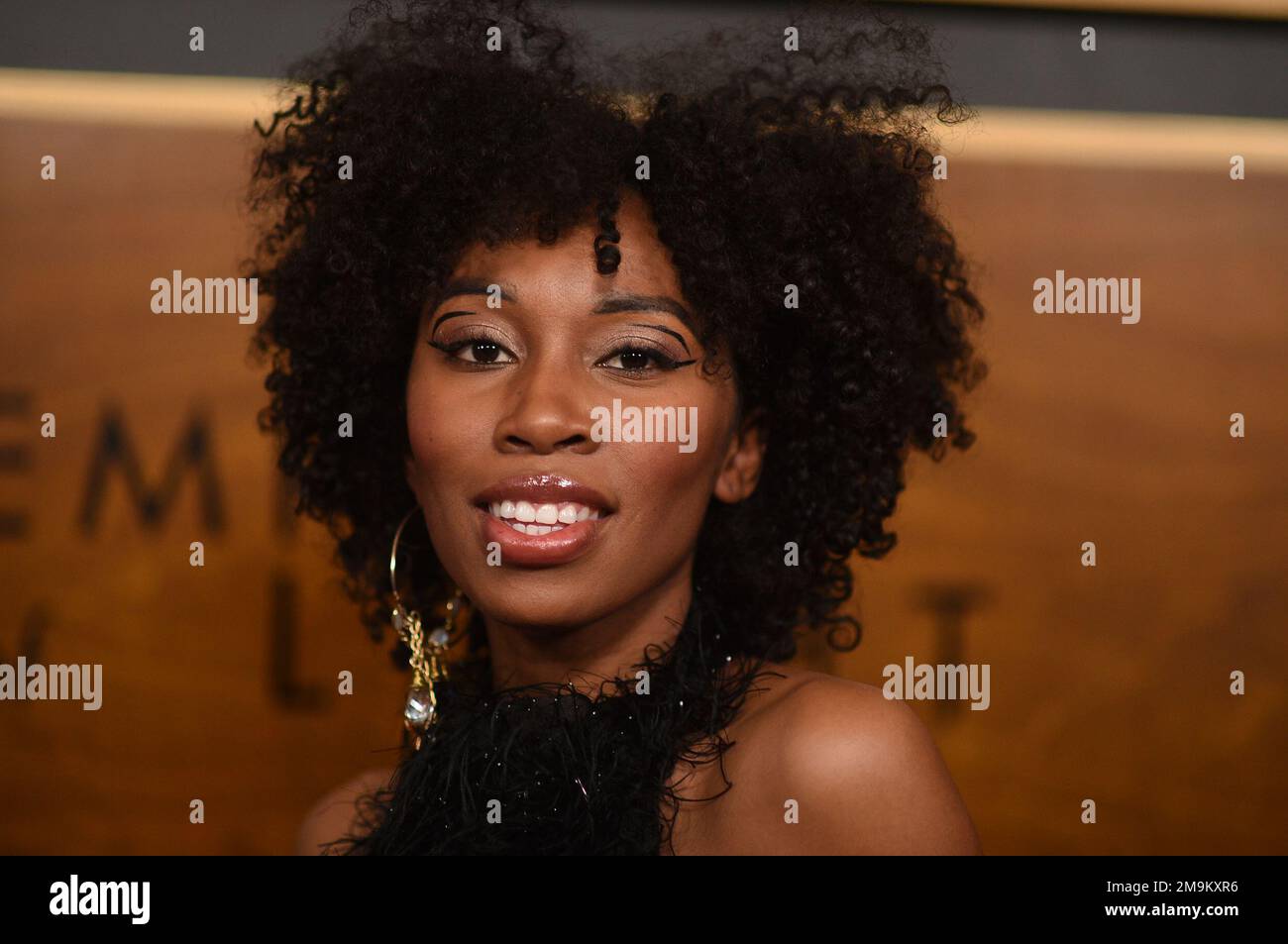 Carrie Bernans arrives at the premiere of "Empire of Light" on Thursday ...
