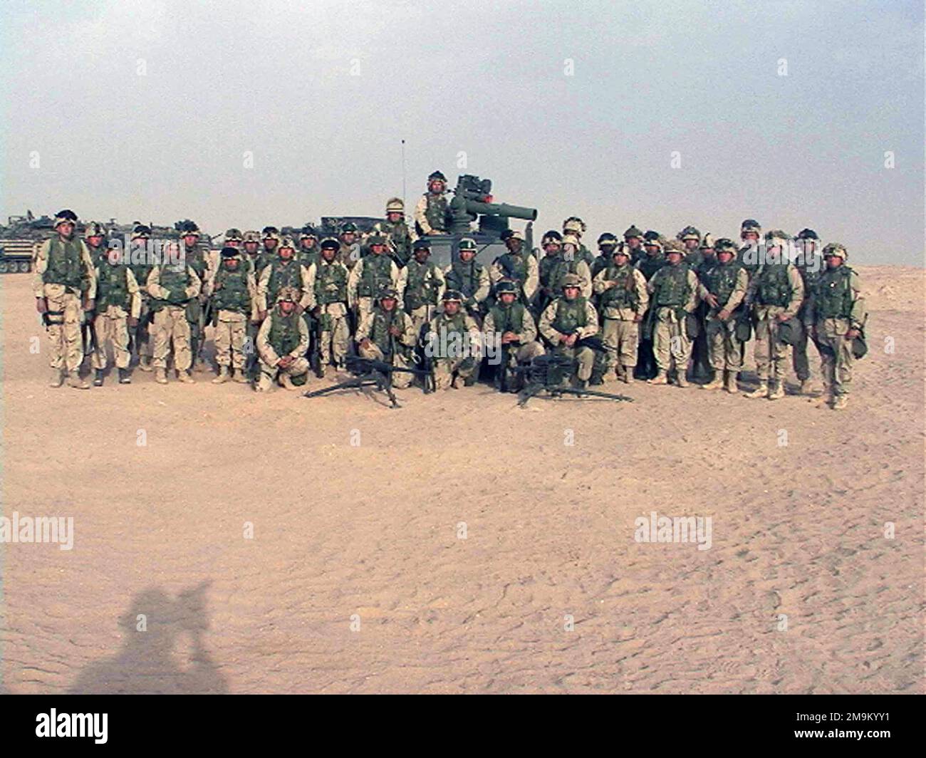 US Marine Corps (USMC) Marines of Weapons Company (CO), 2nd Battalion ...