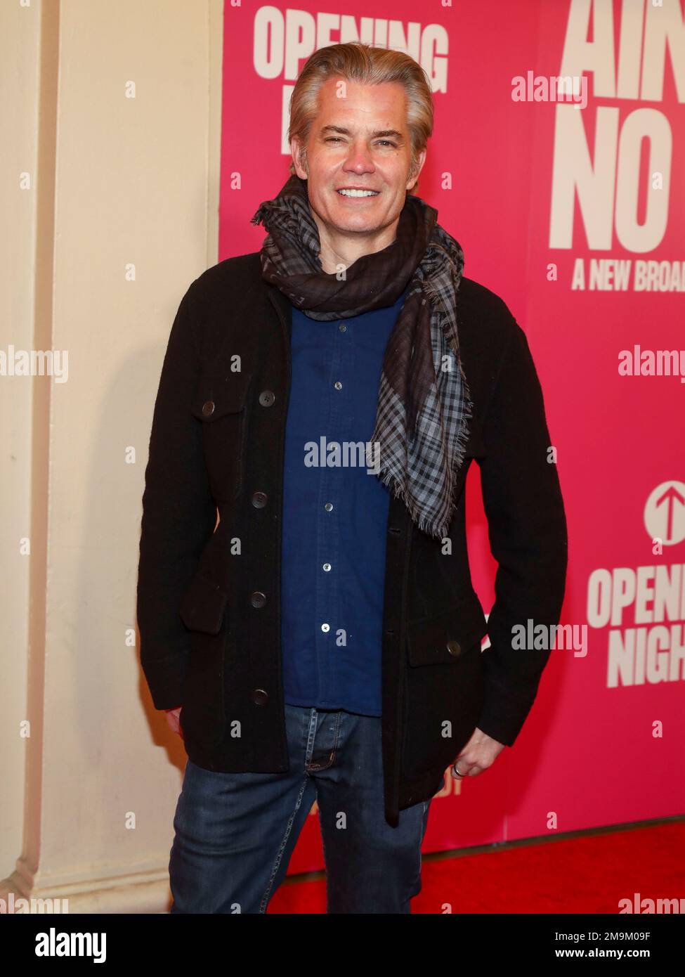 Actor Timothy Olyphant attends the "Ain't No Mo'" Broadway opening ...
