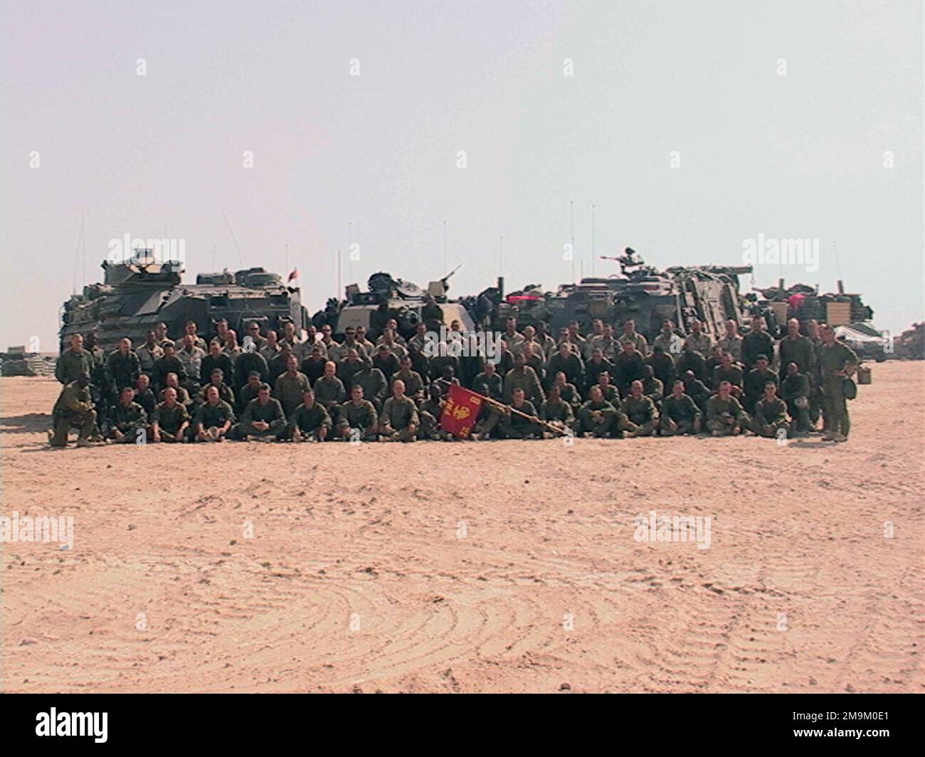 The US Marine Corps (USMC) Marines of Bravo Company (CO), 2nd Tank (TK ...