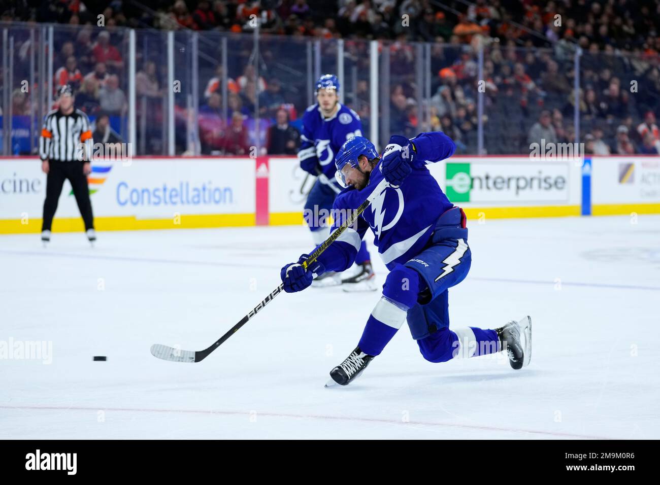 Tampa Bay Lightning's Steven Stamkos plays during an NHL hockey game ...