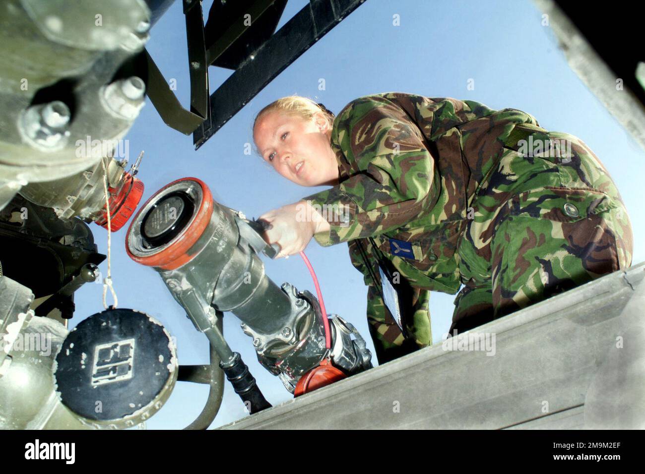 SENIOR Aircraft Woman, Kelly McGuire, a Royal Air Force (RAF) member ...