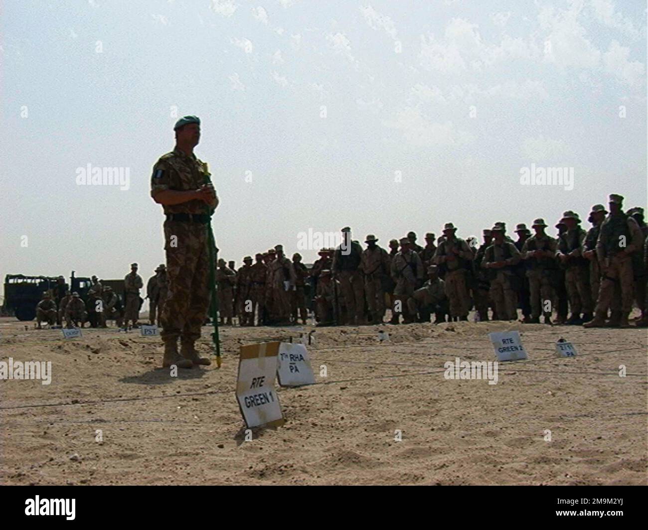 Iraq war royal marines hi-res stock photography and images - Alamy
