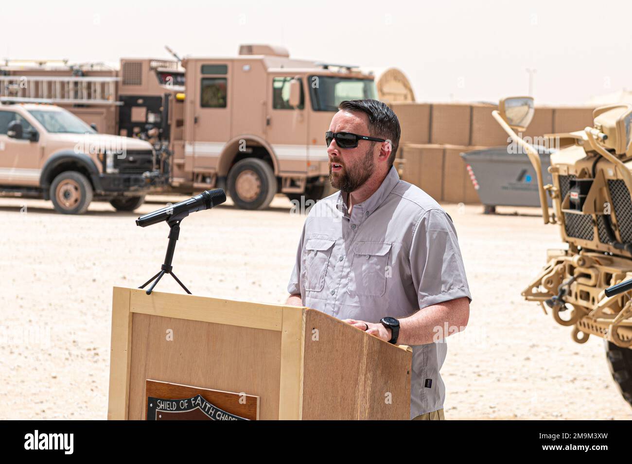 Special Agent Jonathan Beck, with the Office of Special Investigations ...