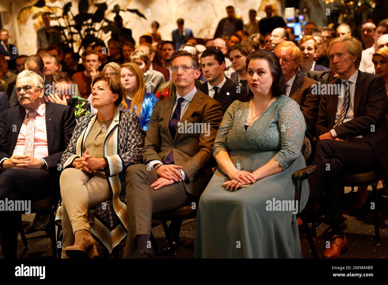 ROTTERDAM - Founders Annabel Nanninga and Joost Eerdmans of JA21 during ...