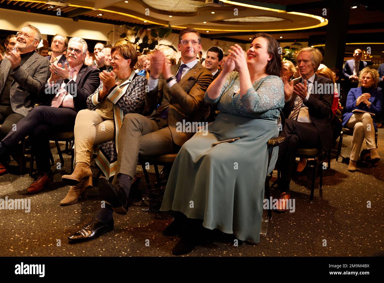 ROTTERDAM - Founders Annabel Nanninga and Joost Eerdmans of JA21 during ...