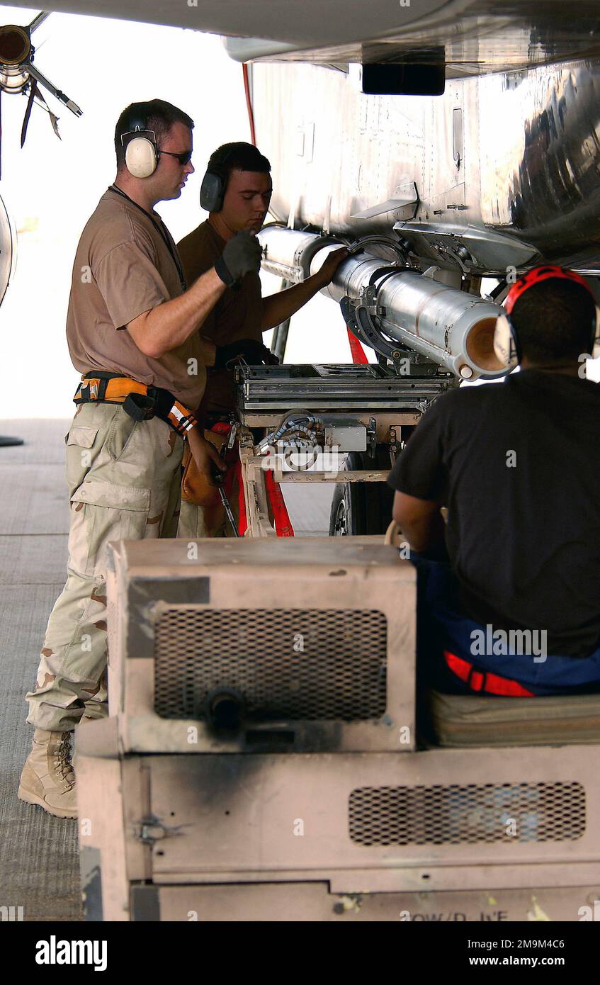 US Air Force (USAF) members, deployed to the 363rd Expeditionary ...