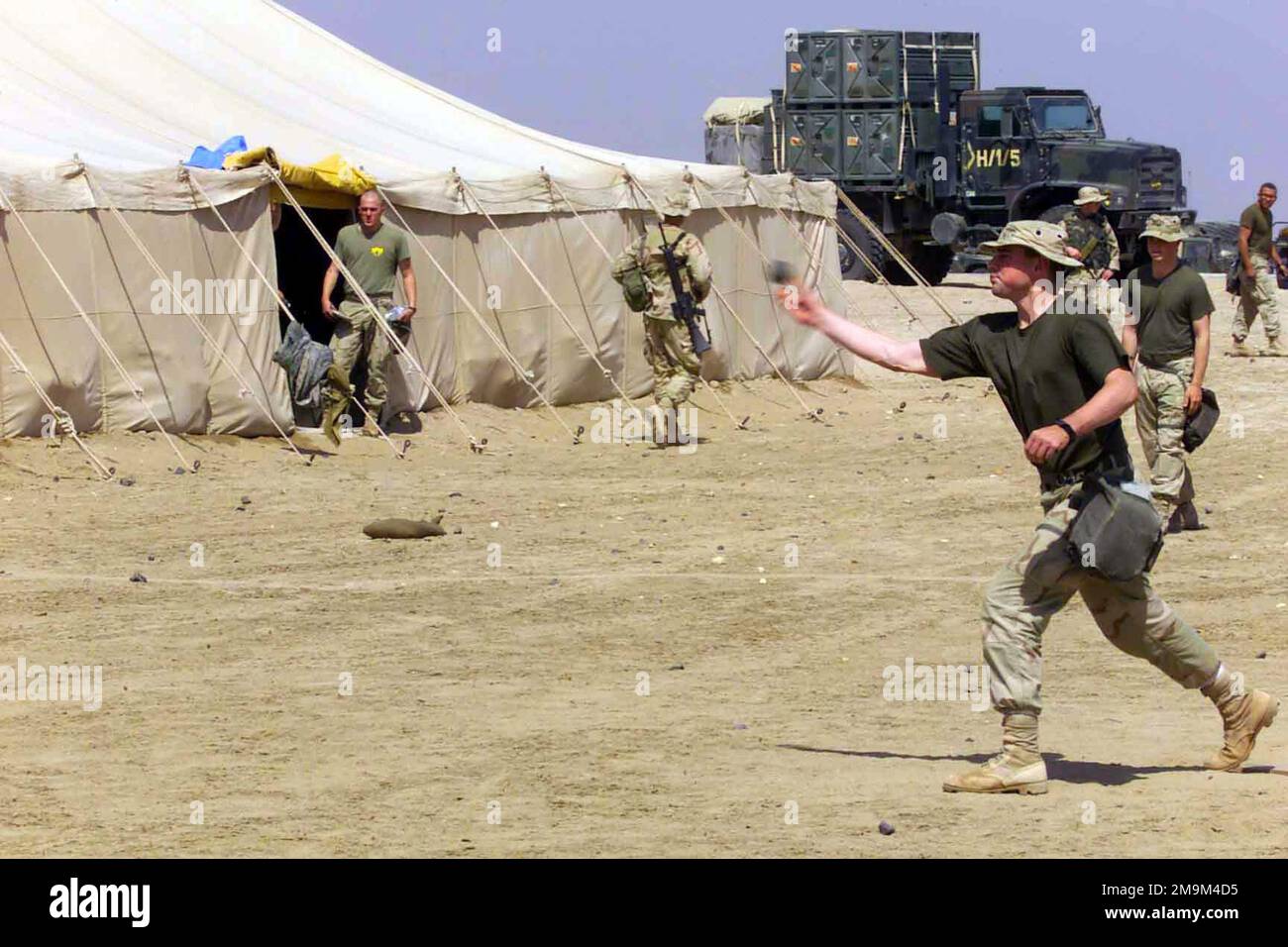 030312-M-4419R-004. Base: Camp Coyote Country: Kuwait (KWT) Scene Major ...
