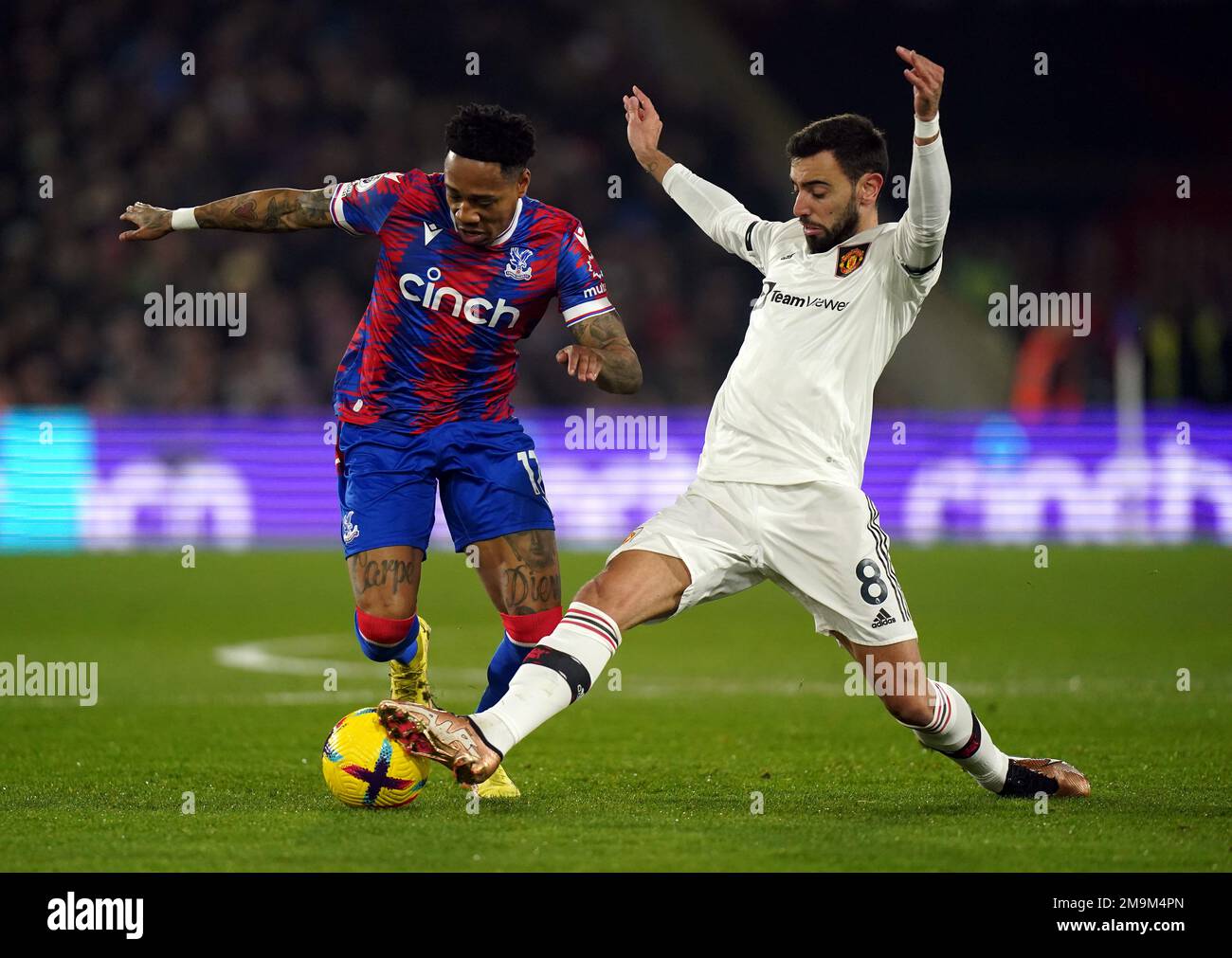 Bruno fernandes 2023 palace hi-res stock photography and images - Alamy
