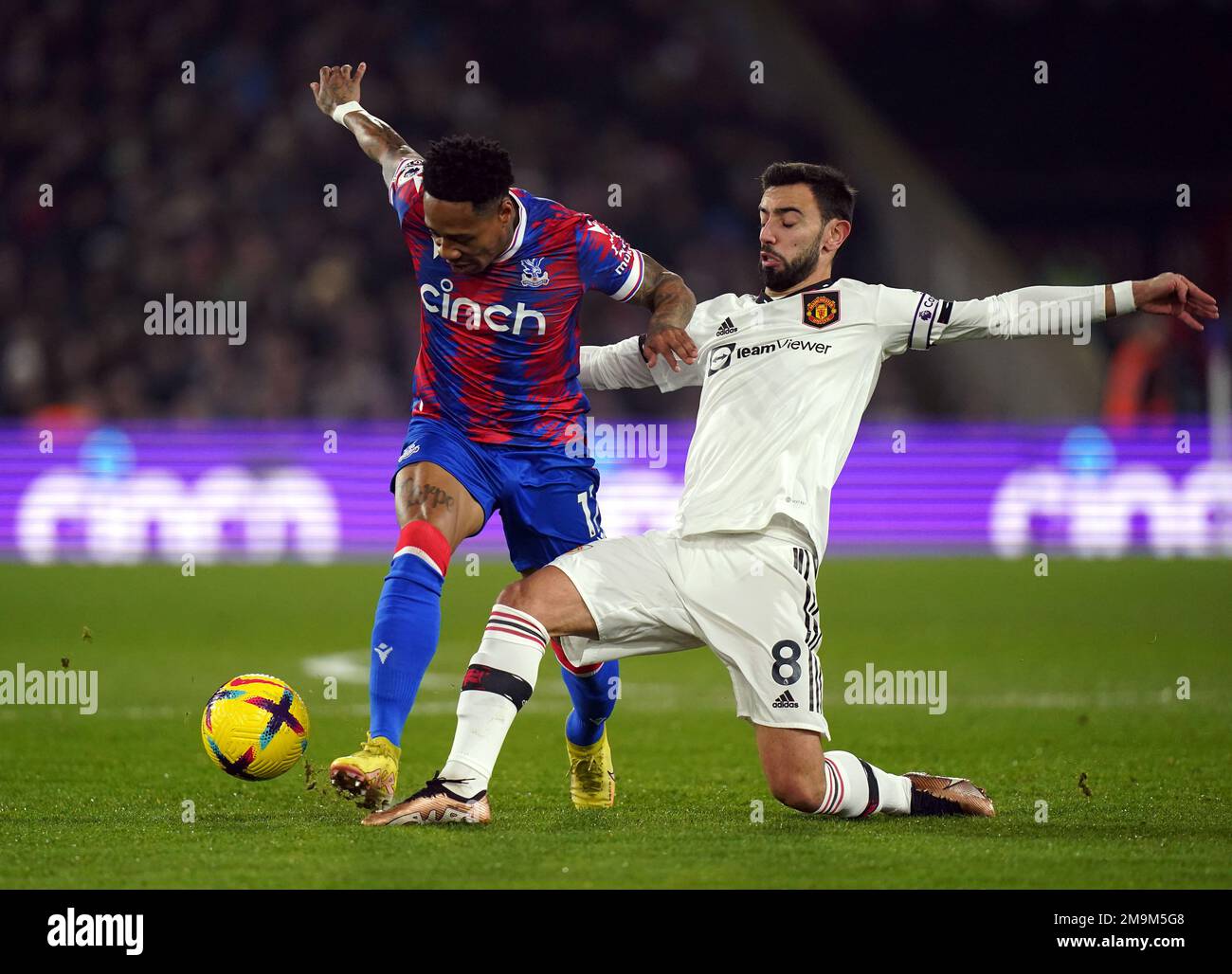 Bruno fernandes 2023 palace hi-res stock photography and images - Alamy