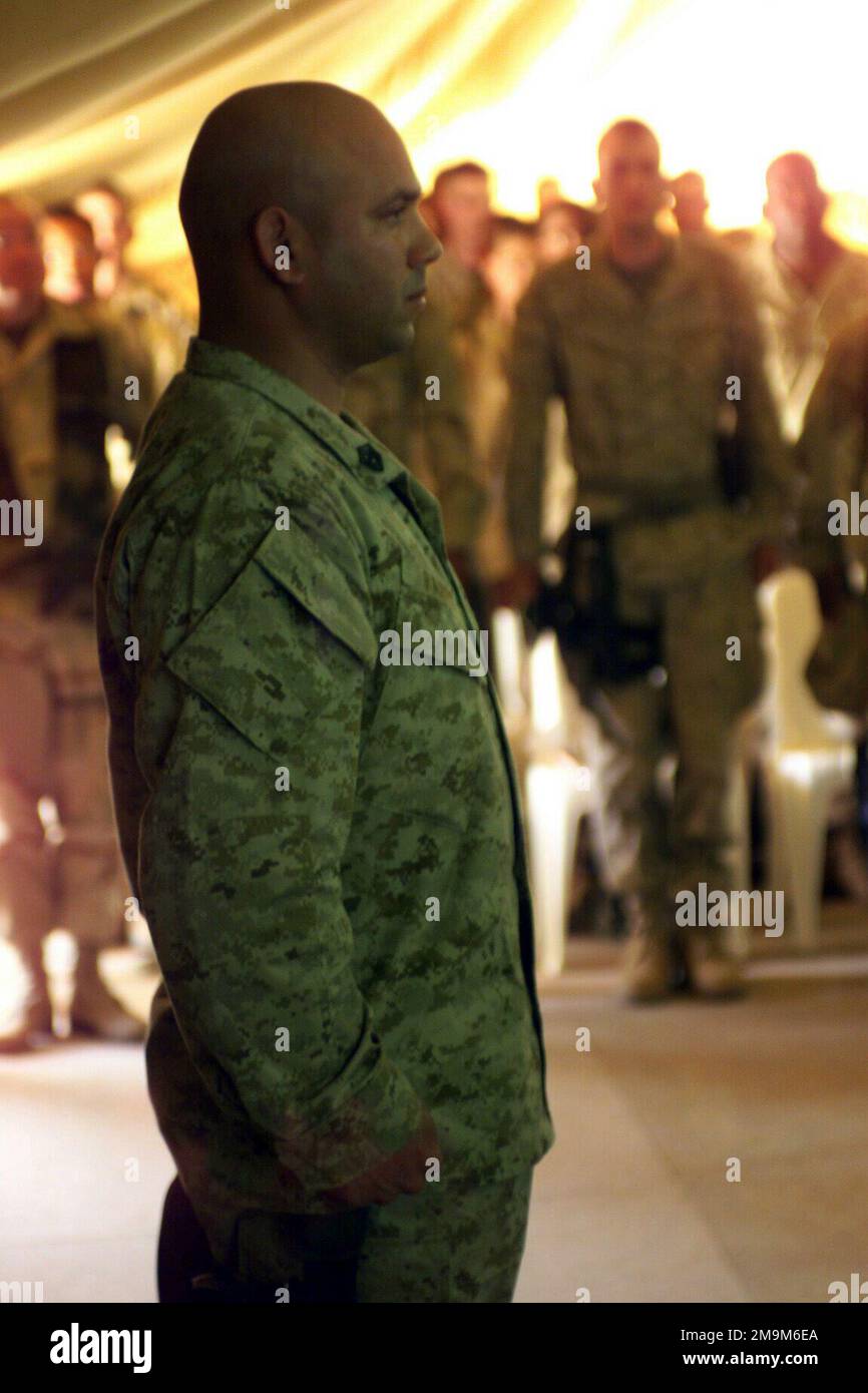 A US Marine Corps (USMC) Marine assigned to the 3rd Light Armored ...