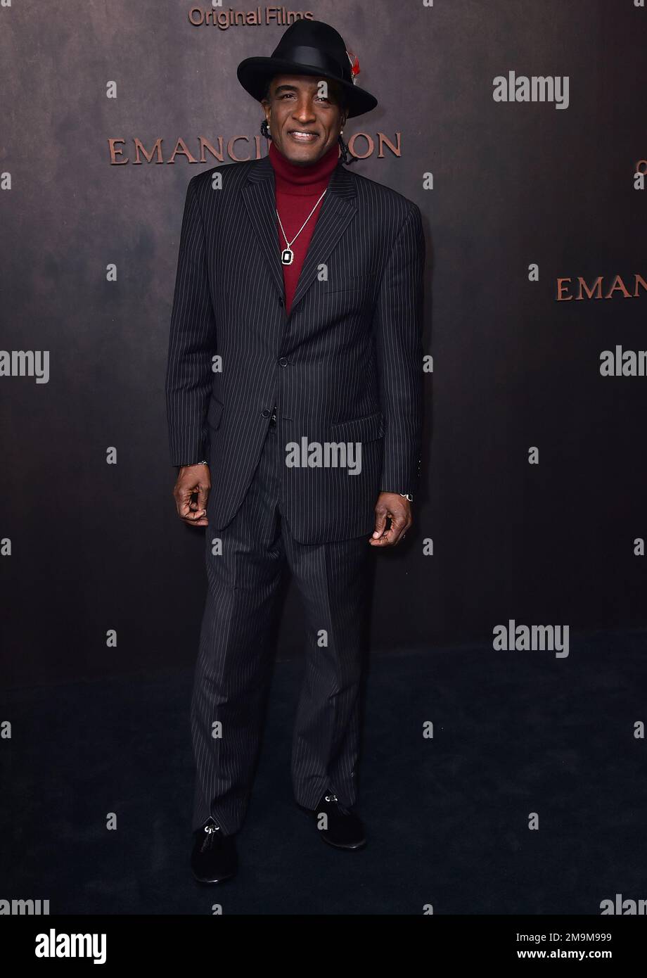 Clyde R. Jones arrives at the premiere of "Emancipation," Wednesday ...