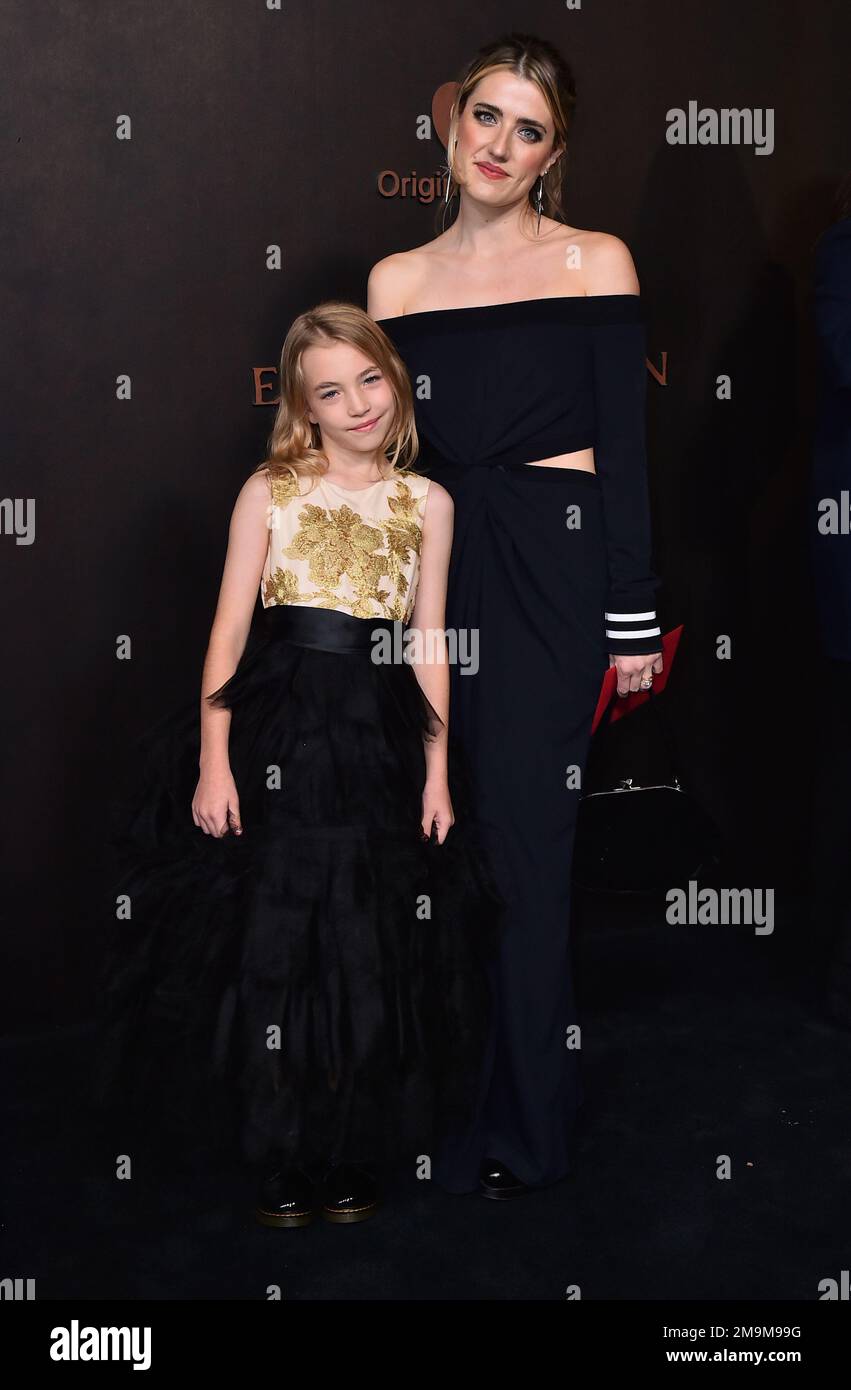 Merah Benoit and Melissa Lehman arrive at the premiere of "Emancipation ...