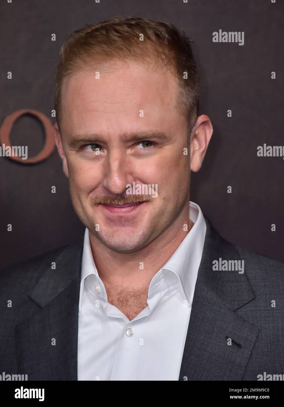 Ben Foster arrives at the premiere of "Emancipation," Wednesday, Nov ...