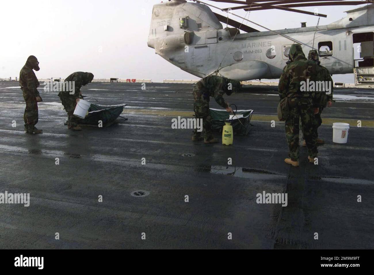 030318-M-6881W-001. Subject Operation/Series: ENDURING FREEDOM Base: USS Nassau (LHA 4) Scene ...