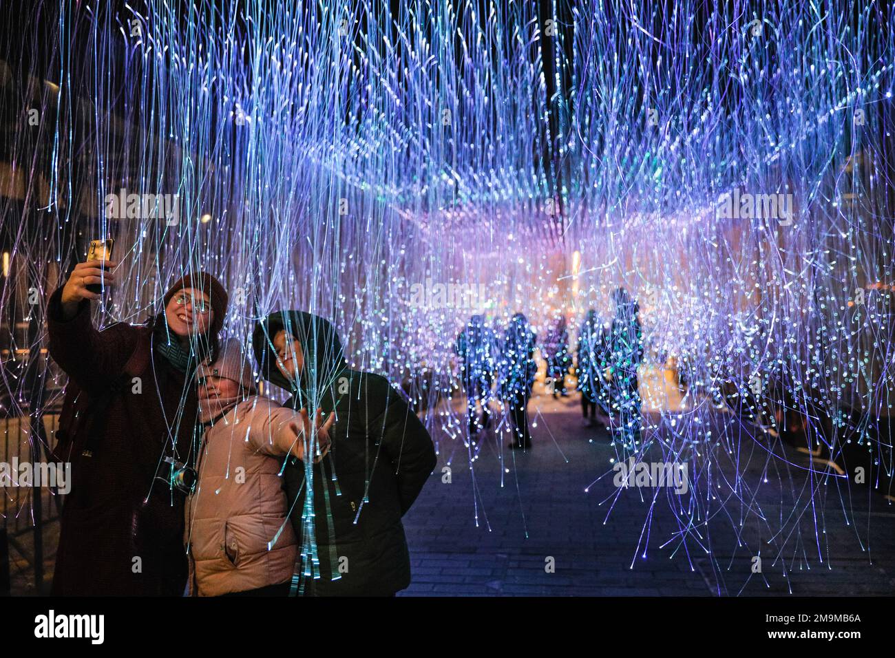 London, UK. 18th Jan, 2023. Anima by Master in Ephemeral Architecture ...