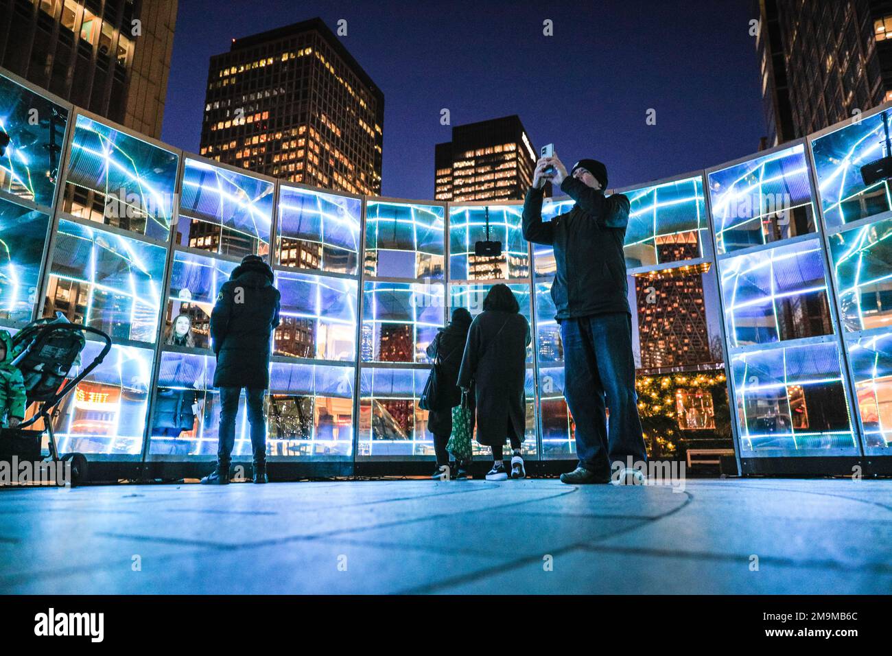 Large scale light art installations hi-res stock photography and images ...