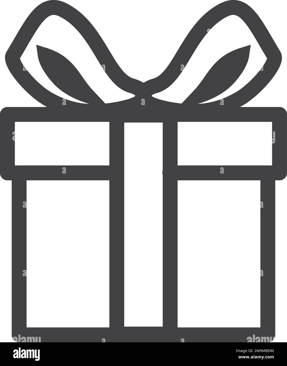 Gift box ribbon holiday Black and White Stock Photos & Images - Alamy